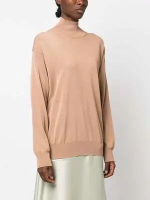Khaite The Paco Knitted Crepe Jumper