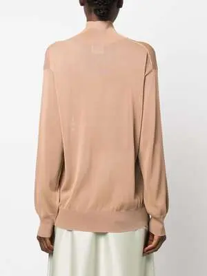 Khaite The Paco Knitted Crepe Jumper