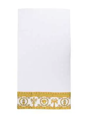 Versace Logo-edged Towel
