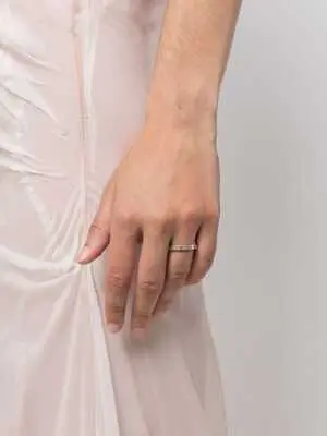 MAISON MARGIELA Engraved-logo Ring