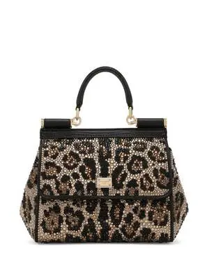 Dolce & Gabbana Medium Sicily Tote Bag - Neutrals