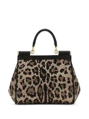 Dolce & Gabbana Medium Sicily Tote Bag - Neutrals