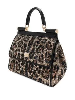 Dolce & Gabbana Medium Sicily Tote Bag - Neutrals