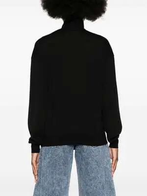 Saint Laurent High-neck Wool Jumper