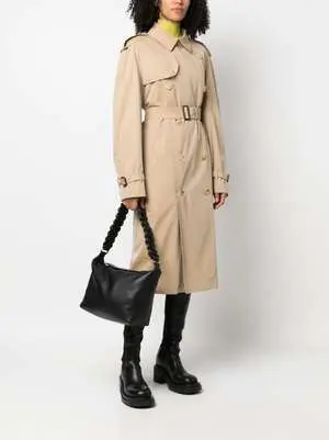 Kara Lattice Leather Tote Bag