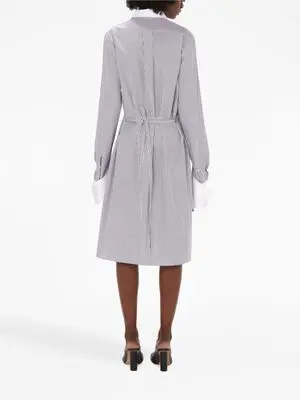JW Anderson Striped Cotton Shirt Dress