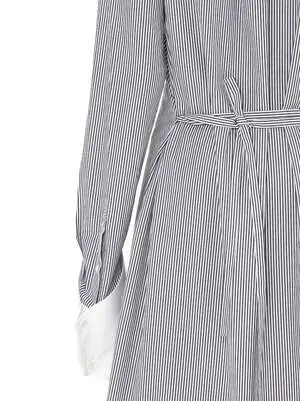 JW Anderson Striped Cotton Shirt Dress