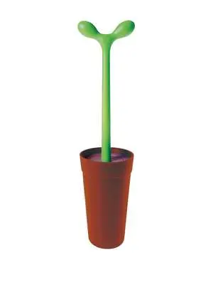 ALESSI Merdolino Toilet Brush - Green