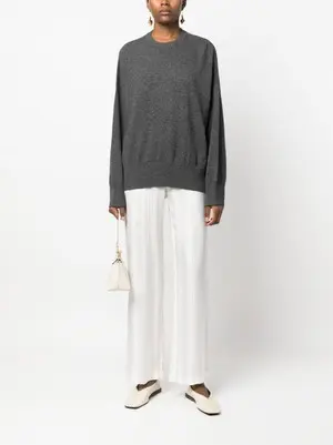 Loulou De Saison Anaa Cashmere Crew-neck Jumper - Grey