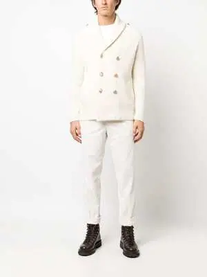 Brunello Cucinelli Intarsia-knit Wool-blend Cardigan