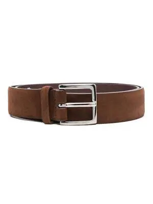 ORTIGNI Buckle-fastening Suede Belt