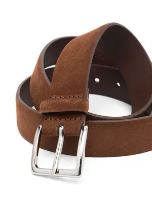 ORTIGNI Buckle-fastening Suede Belt