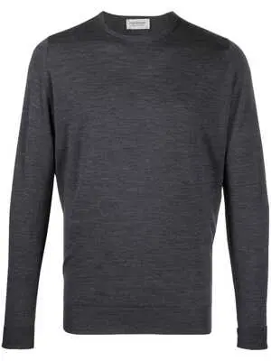John Smedley Crew-neck Jumper - Grey