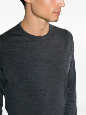 John Smedley Crew-neck Jumper - Grey