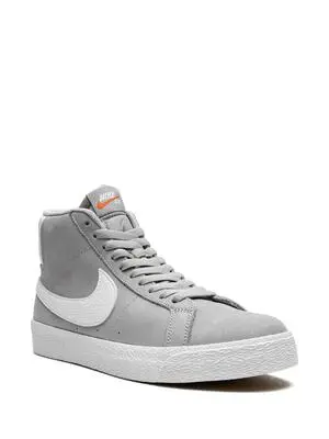 Nike Sb Blazer Mid Sneakers - Grey