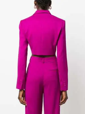 Andamane Single-breasted Cropped Blazer