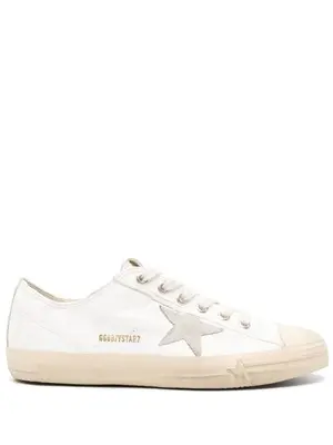 GOLDEN GOOSE V-star Lace-up Sneakers - White