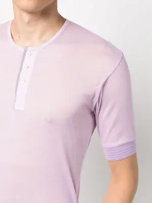 MAISON MARGIELA Button-fastening T-shirt