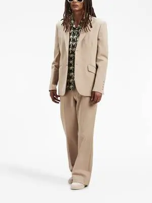 Palm Angels Fitted Retro Single-breasted Blazer