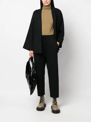 THOM KROM Roll-neck Half-sleeved T-shirt