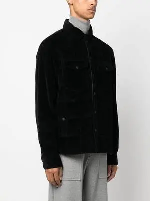 Moncler Down Shirt Jacket - Black