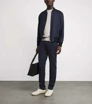 7 For All Mankind Slimmy Luxe Performance Plus Jeans - Blue