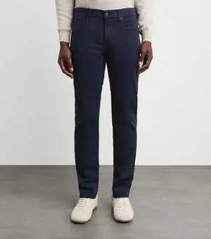 7 For All Mankind Slimmy Luxe Performance Plus Jeans - Blue