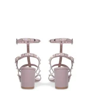 Valentino Garavani Leather Rockstud Sandals 60