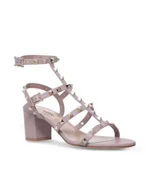 Valentino Garavani Leather Rockstud Sandals 60