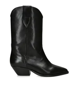 Women's Leather Cowboy Boots