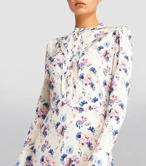 Rabanne Floral Midi Dress