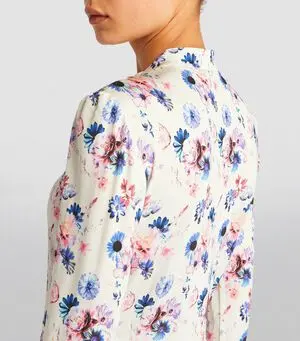 Rabanne Floral Midi Dress