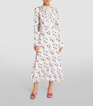 Rabanne Floral Midi Dress