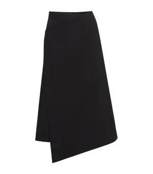 Alexander McQueen Wool Wrap-around Kilt