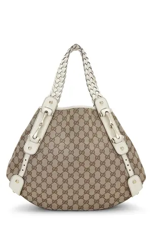 Gucci Original Gg Canvas Pelham Tote Bag - White