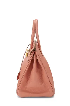 Hermès Crevette Clemence Birkin 35 - Pink