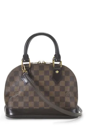 LOUIS VUITTON Damier Ebene Alma