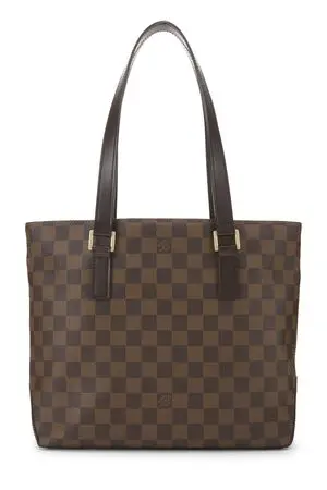 LOUIS VUITTON Damier Ebene Cabas Piano Tote