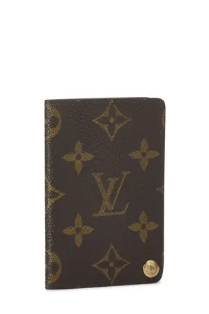 LOUIS VUITTON Monogram Canvas Pression Card Holder