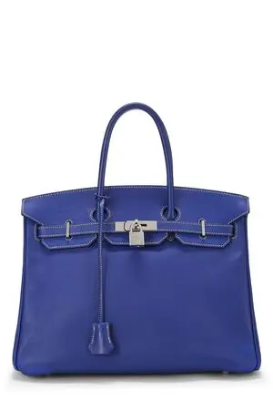 Hermès Bleu & Mykonos Epsom Candy Birkin 35