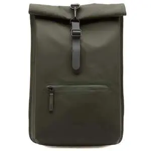 Rains Rolltop Rucksack - Green