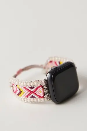 CAPE DIABLO Cape Diablo Friendship Bracelet Apple Watch Band Blushing Rose