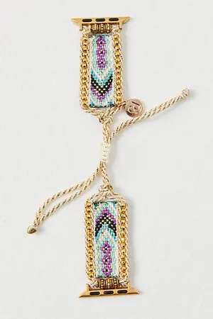 CAPE DIABLO Cape Diablo Friendship Bracelet Apple Watch Band Gold
