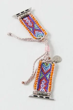 CAPE DIABLO Cape Diablo Friendship Bracelet Apple Watch Band Multicolor