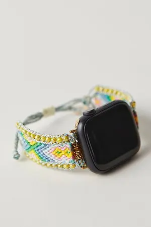 CAPE DIABLO Friendship Bracelet Apple Watch Band - Springtime Bloom