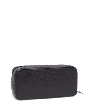 Tumi Nassau Slg Leather Embossed Travel Watch Case