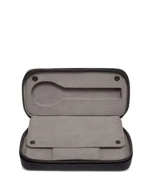 Tumi Nassau Slg Leather Embossed Travel Watch Case