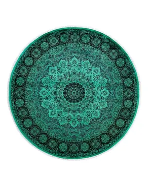 Bloomingdale'S Fine Vibrance M1214 Round Area Rug, 7'1 X 7'1