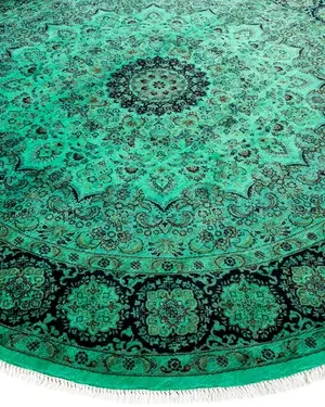 Bloomingdale'S Fine Vibrance M1214 Round Area Rug, 7'1 X 7'1