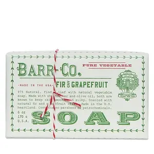 BARR-CO. Fir & Grapefruit Bar Soap - No Color